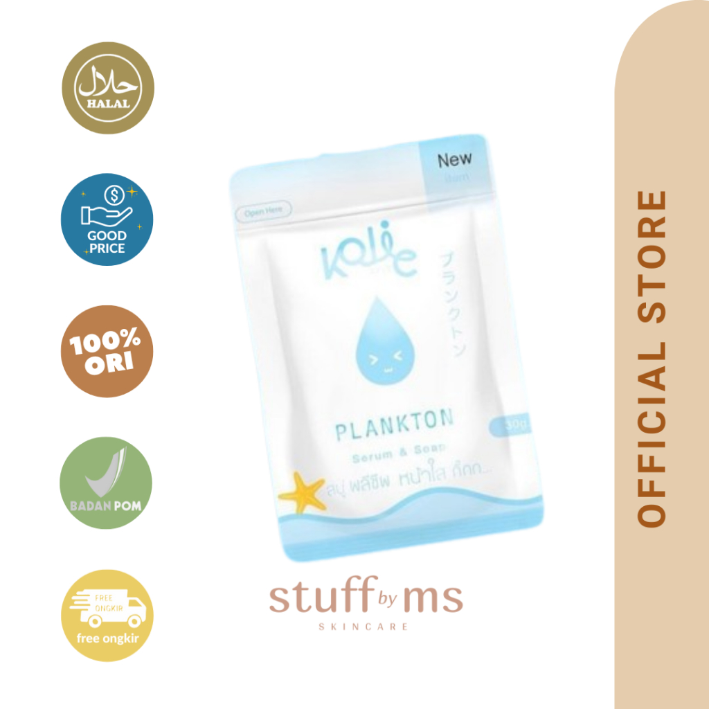 Jual Kojic Plankton Bright and Glow Soap - 40g | Shopee Indonesia