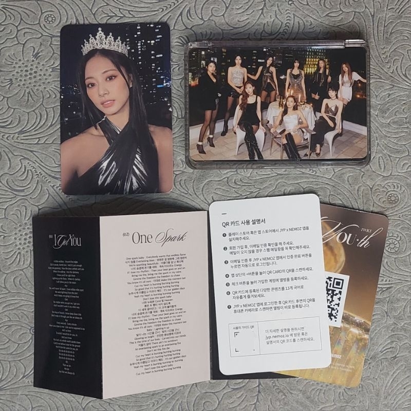 Jual Official Photocard Twice With You-th SPC QR Youth 13th Mini Album Nemo Ver. | Shopee Indonesia