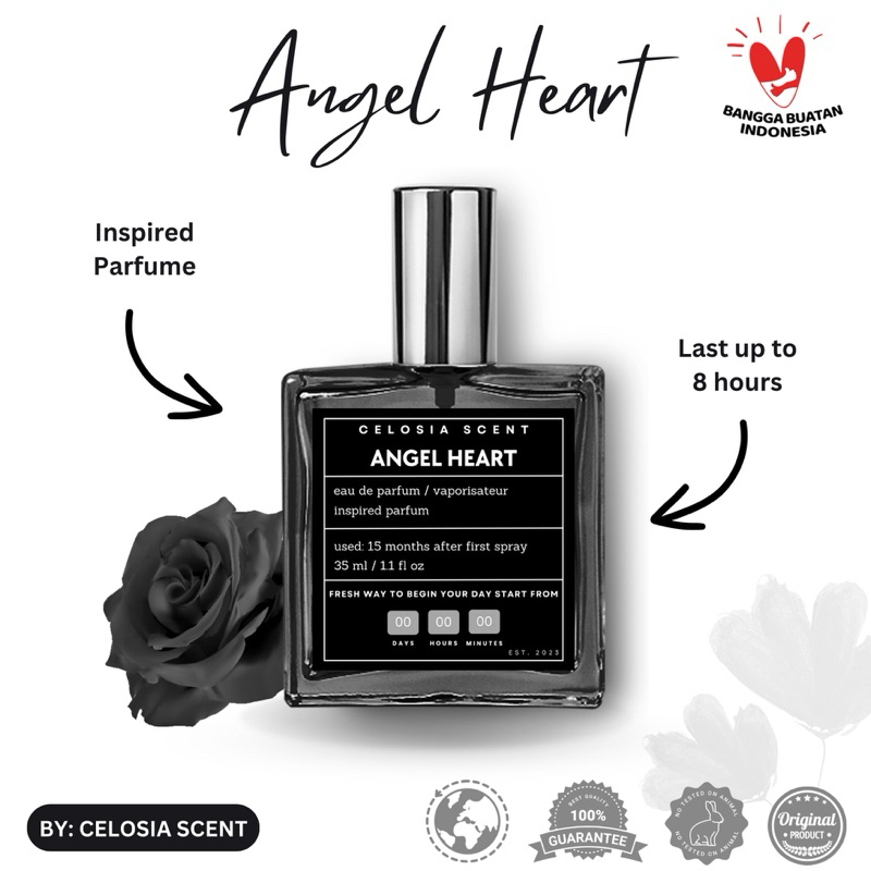 Jual Angel Heart EDP 35 ML Parfum Original by Celosia Scent Garansi 30 ...