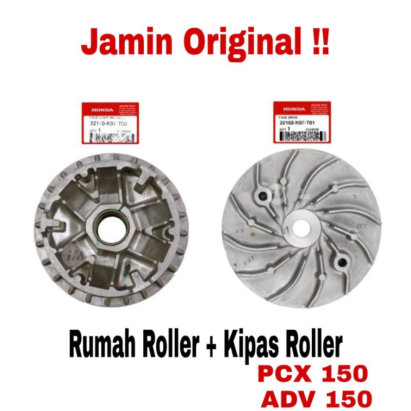 Jual PAKET RUMAH ROLLER + KIPAS ROLER PCX 150 LED 2017 2018 2019 2020 ...