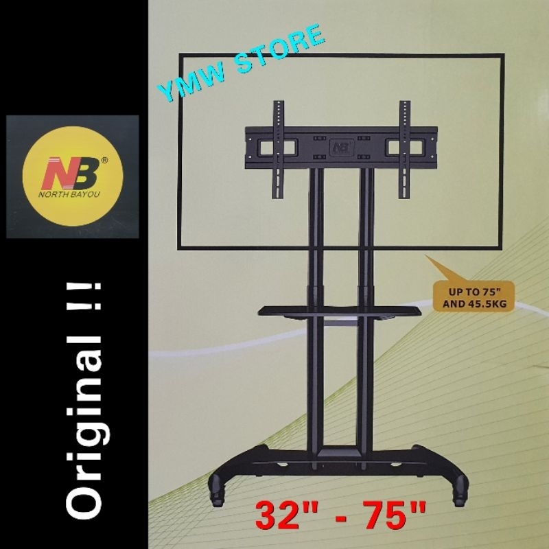 Jual Standing Bracket TV NORTH BAYOU NB AVA1500 / AVA 1500 / AVA 1500-60-1P 32 inch - 75 inch ...