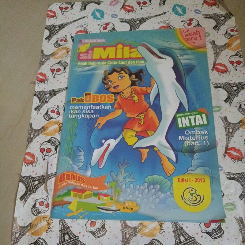 Jual Majalah Si Mila - Anak Indonesia cinta laut dan ikan | Shopee Indonesia