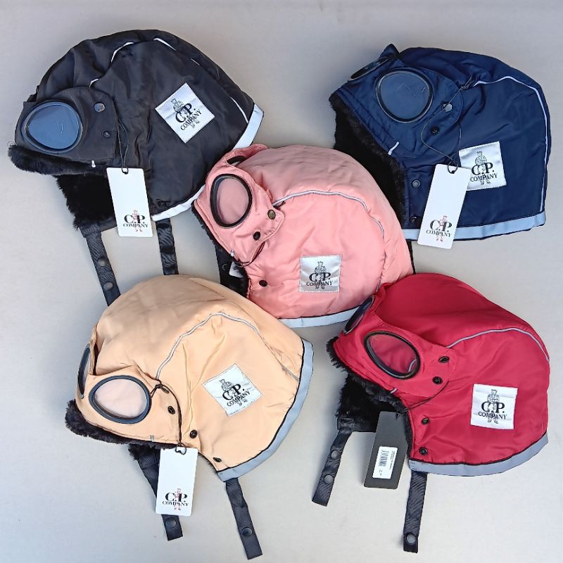 Jual Topi C.P goggle trapper winter limited stock (harga normal 149.000 ...