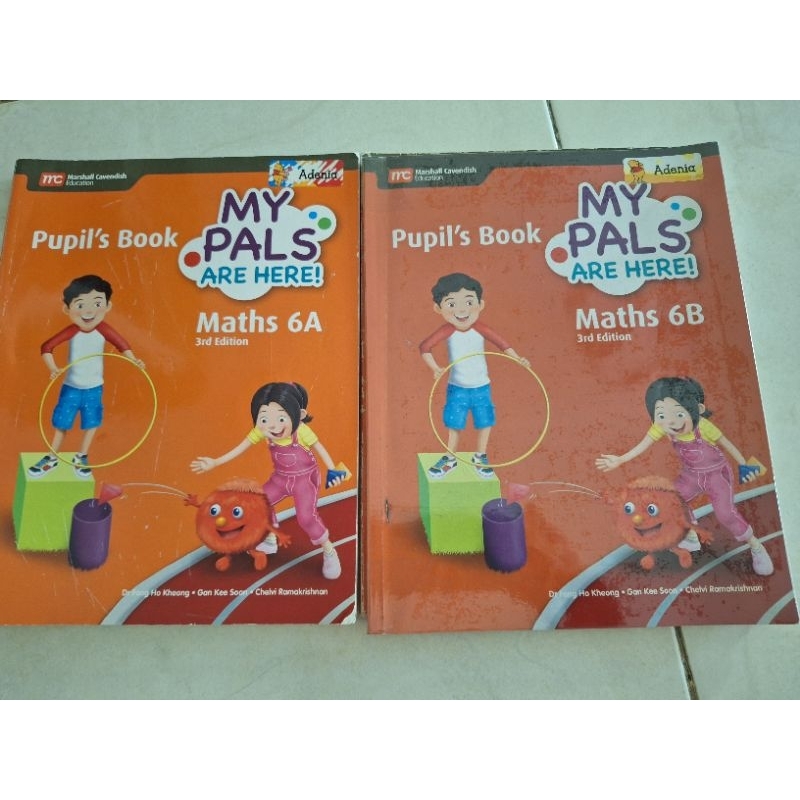 Jual pupils book math marshall cavendish kls 1 2 3 4 5 (second)buku ...