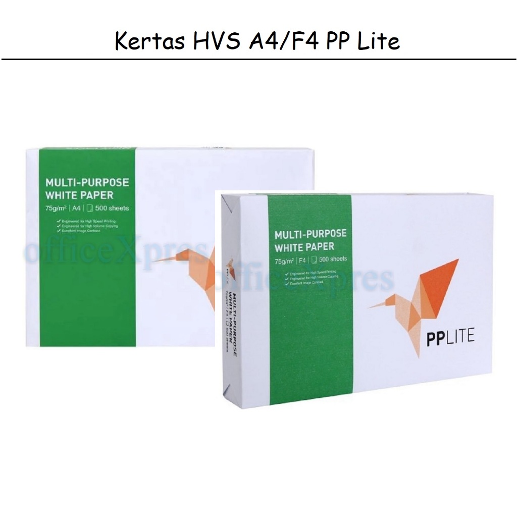 Jual Kertas HVS A4 , F4 75Gram / Kertas PAPERONE / Kertas Fotocopy / Print Paper PP Lite ...