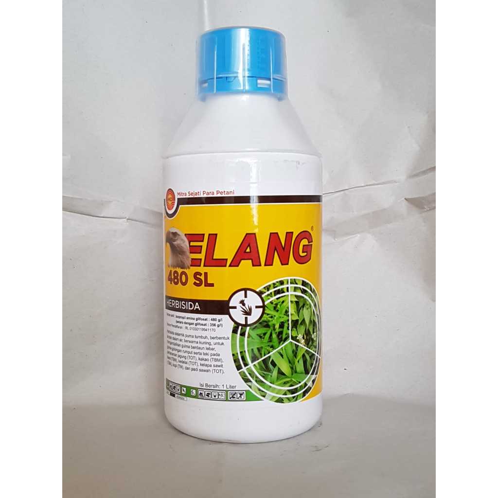 Jual Elang 480 SL / herbisida / pembasmi rumput 1 liter | Shopee Indonesia