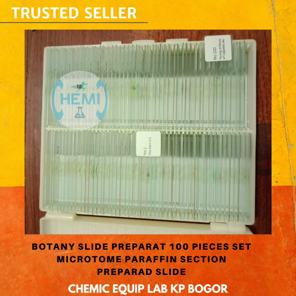 Jual BOTANY SLIDE PREPARAT 100 SLIDE BOTANI PREPARAT | Shopee Indonesia