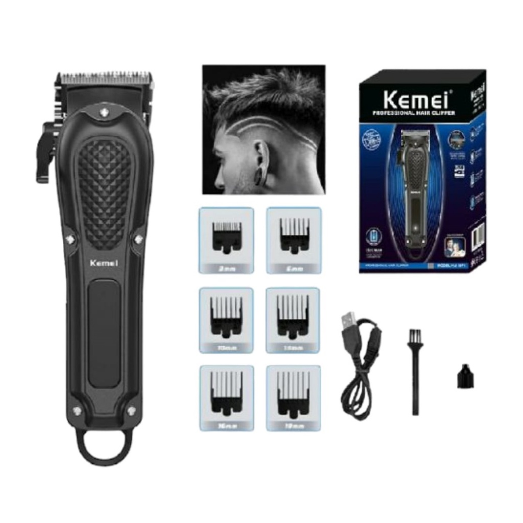 Jual Kemei KM-1071 Alat Cukur Rambut Kemei Hair Clipper Mesin Cukuran Recharger | Shopee Indonesia