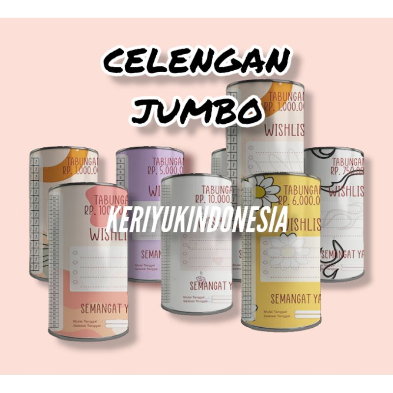 Jual [UKURAN JUMBO]PART 1 CELENGAN TARGET JUMBO VIRAL | Shopee Indonesia
