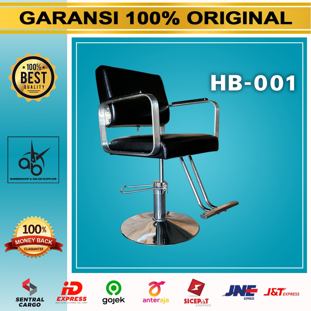 Jual Kursi Hidrolik HB - 001 Salon Kursi Barber dan Salon Barbershop ...