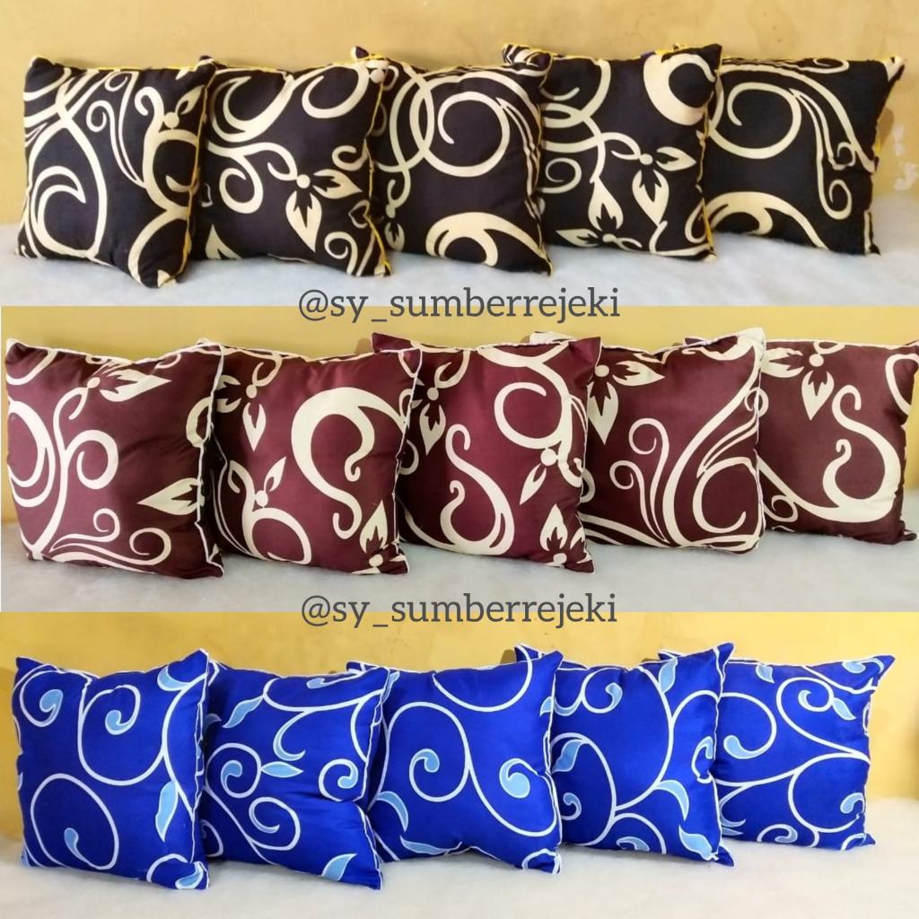 Jual (1 SET 5 PCS) Bantal Sofa / Bantal Kursi Aesthetic 40x40 | Shopee ...