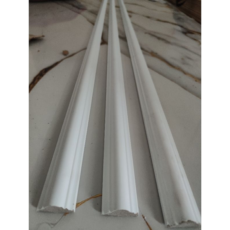 Jual list molding dinding 2 meter lebar 3cm premium CANDIbahan pvc ...