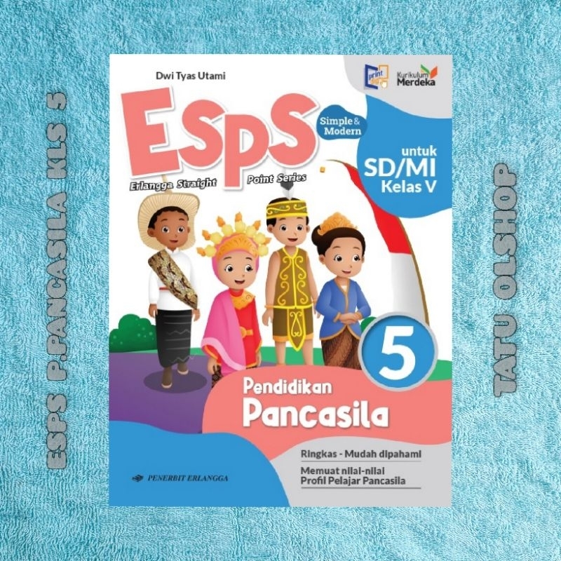 Jual Buku Kurikulum Merdeka Esps Pendidikan Pancasila Pkn PPKn SD Kelas 1 2 3 4 5 6 Original ...