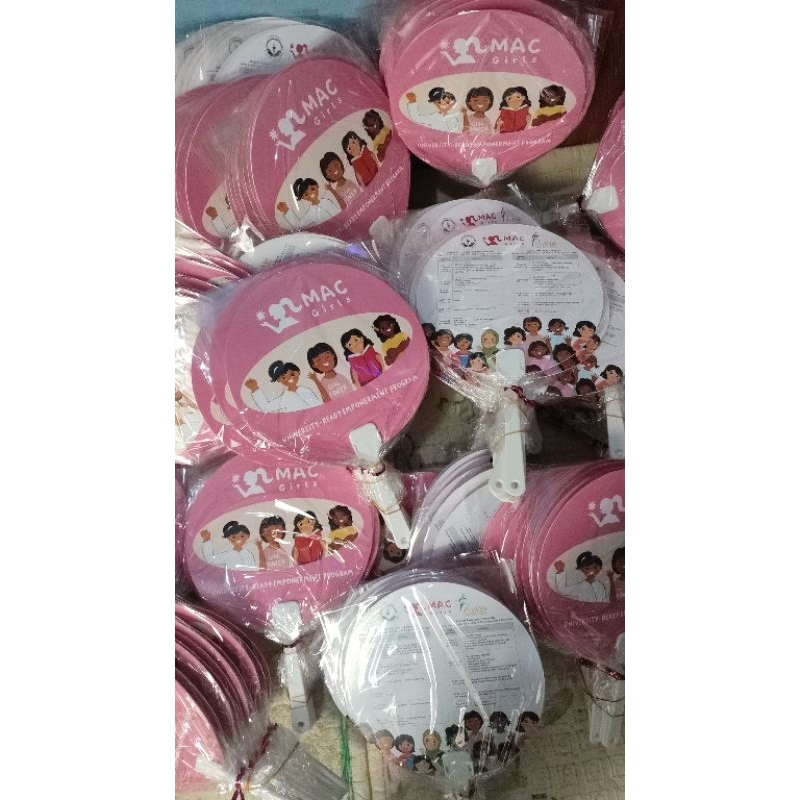 Jual SOUVENIR KIPAS PVC LAPIS STICKER 17CM | Shopee Indonesia