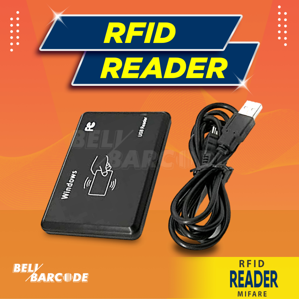 Jual Reader Mifare RFID Card 13.56mhz Pembaca Kartu 13.56 mhz USB Plug ...