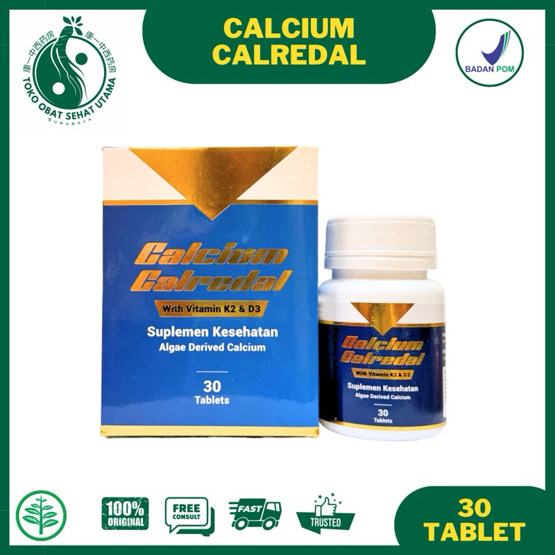 Jual CALCIUM CALREDAL / Kalsium Organik Alami dari Ganggang Merah (Red ...