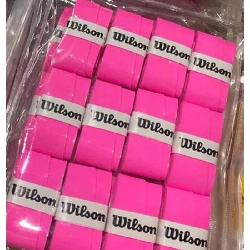 Jual Tennis overgrip Wilson Profile PINK Grip Raket Tenis Nyaman dan ...