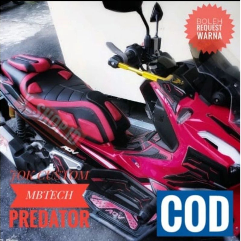 Jual Cover Kulit Jok Custom Modifikasi Honda Adv 150 160 Model Retro ...