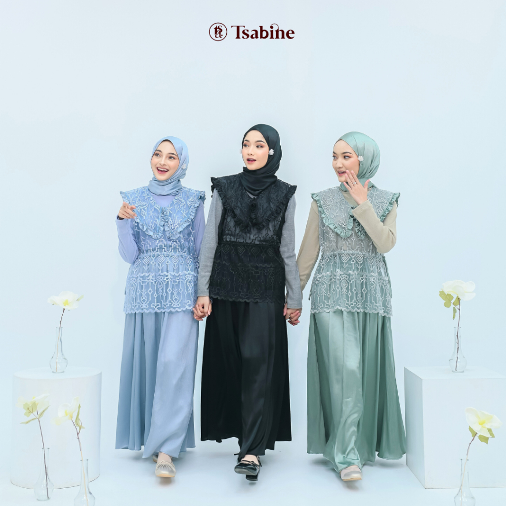 Jual Tsabine - Raya Series One Set Kondangan Outer dan Rok Brukat ...