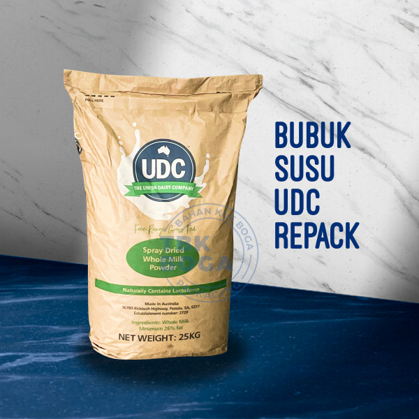 Jual Bubuk Susu UDC ( 250, 500 gr ) Repack Union Dairy Company Whole ...