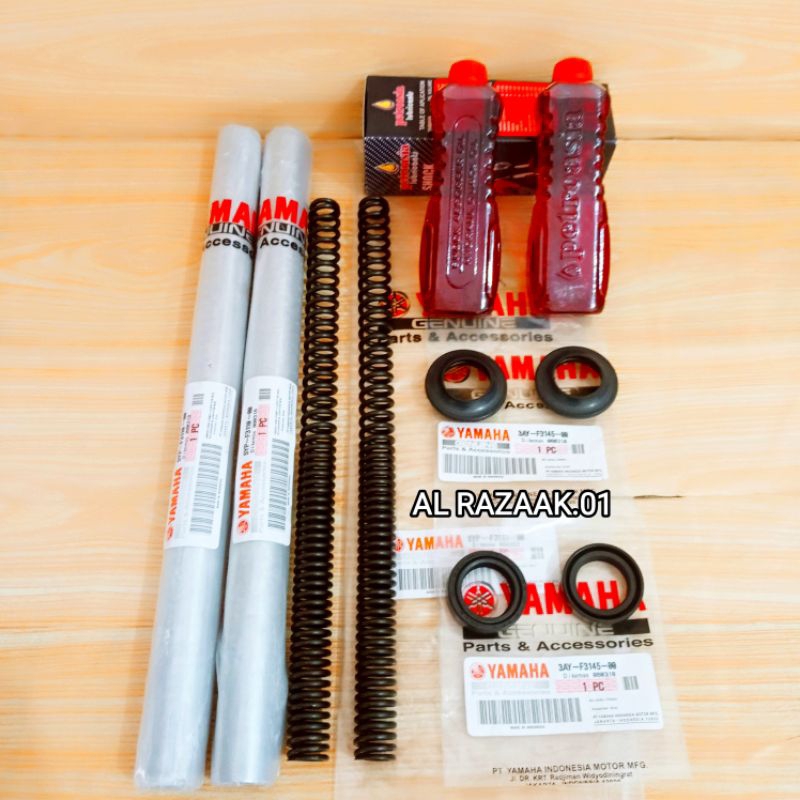 Jual Paket As Shock Depan 5YP/1S7 + Per Shock + Oli Shock + Seal Shock ...