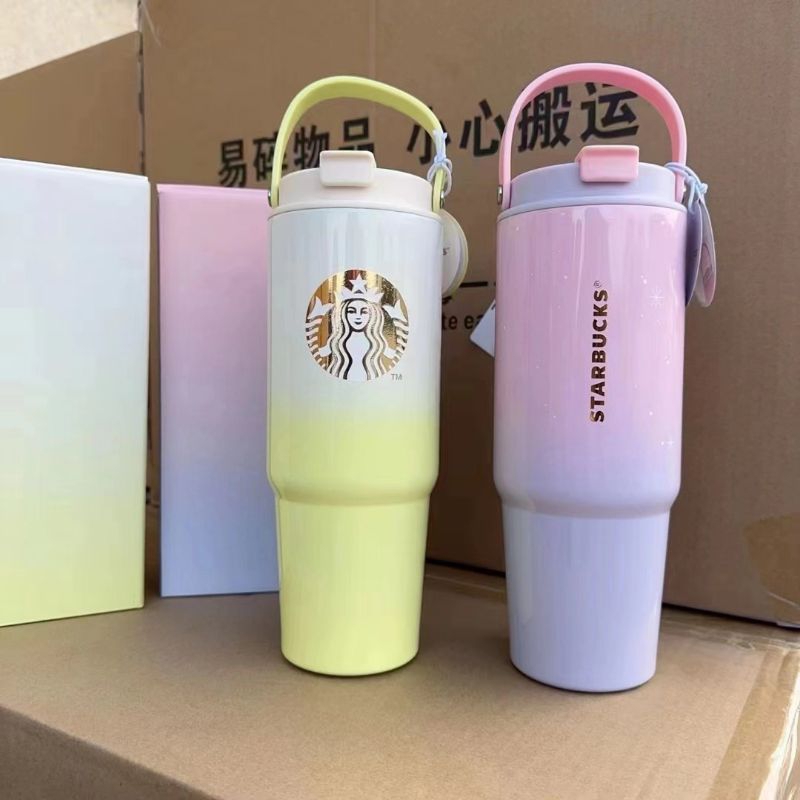 Jual Botol minum Tumbler stainless steel Starbucks 40oz 2 variant warna ...