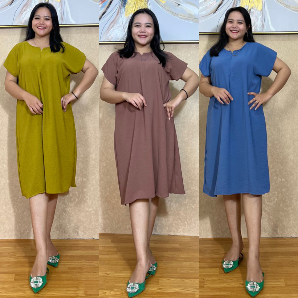 Jual DASTER NAMIRA CRINKLE AIRFLOW / DASTER POLOS JUMBO CRINKLE ...