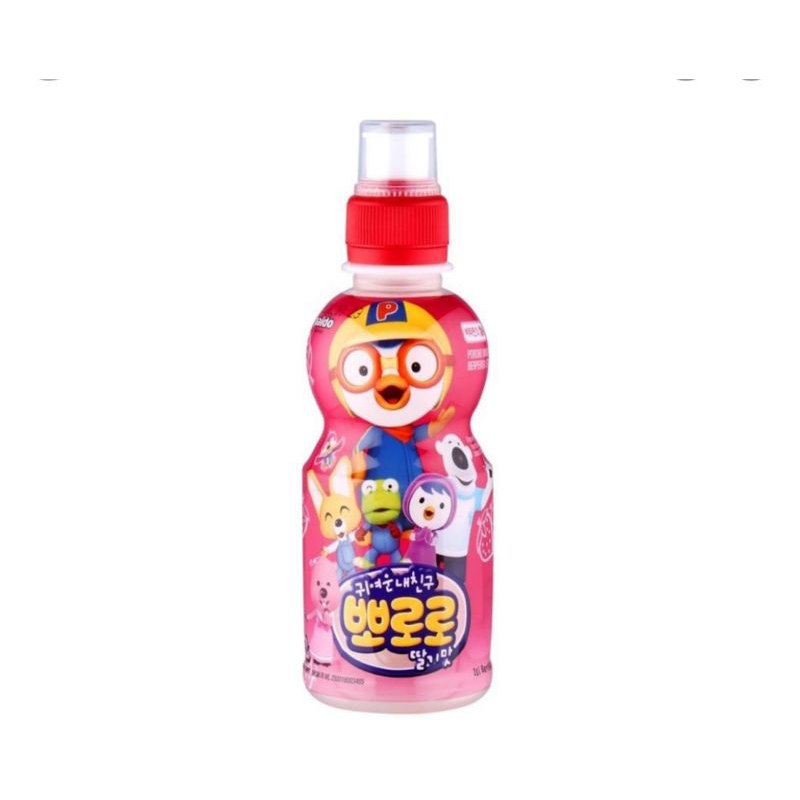 Jual Pororo Strawberry Botol 235ml | Shopee Indonesia