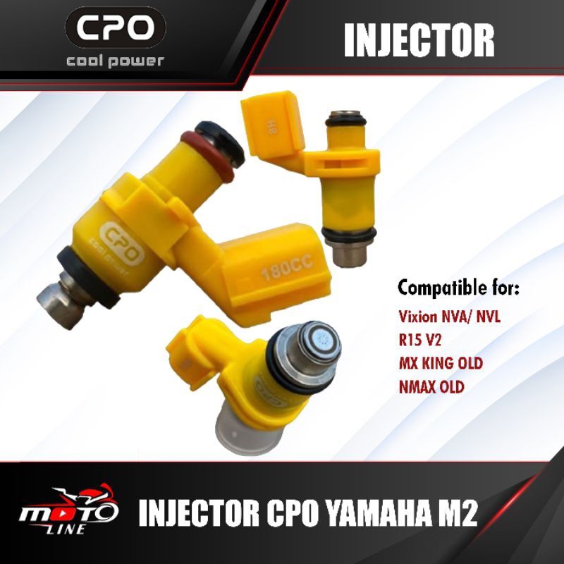 Jual Injector CPO Racing Cool Power For Yamaha (M2) - NMAX OLD / R15 V2 ...