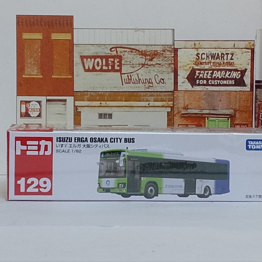 Jual Tomica long No 129 ISUZU ERGA OSAKA CITY Bus Original Takara Tomy ...