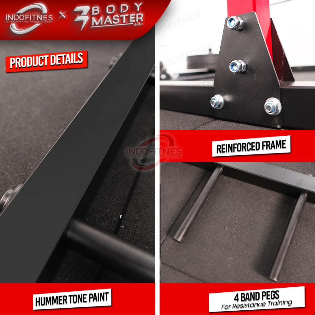 Jual BODYMASTER Power Rack BM-1802 - Home Gym Power Cage Bench Press ...