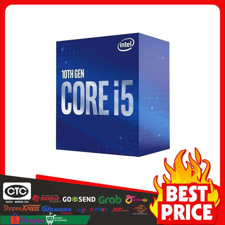 Jual Processor Intel Core i5-10400F Box Comet Lake Socket LGA 1200 ...