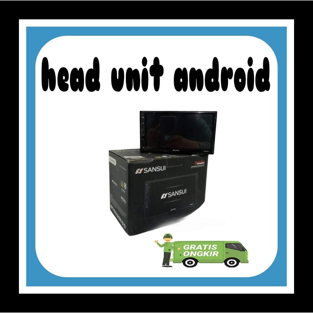 Jual Head unit Mp5 Sansui -Sansui sa522i Deckless autolink double Din7 ...
