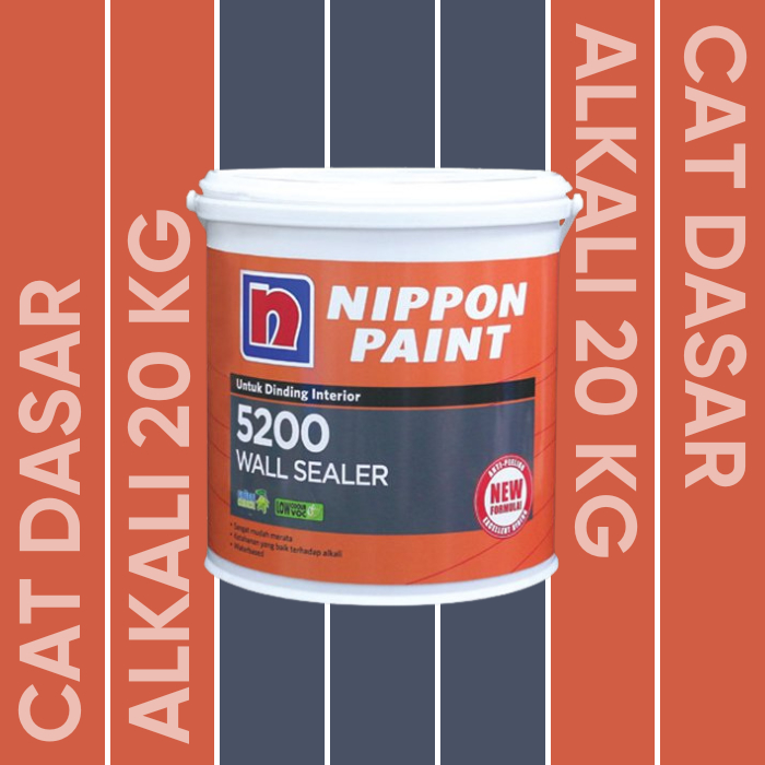 Jual Cat Dasar (Alkali) 5200 Wall Sealer Nippon Paint Interior 20 Kg ...