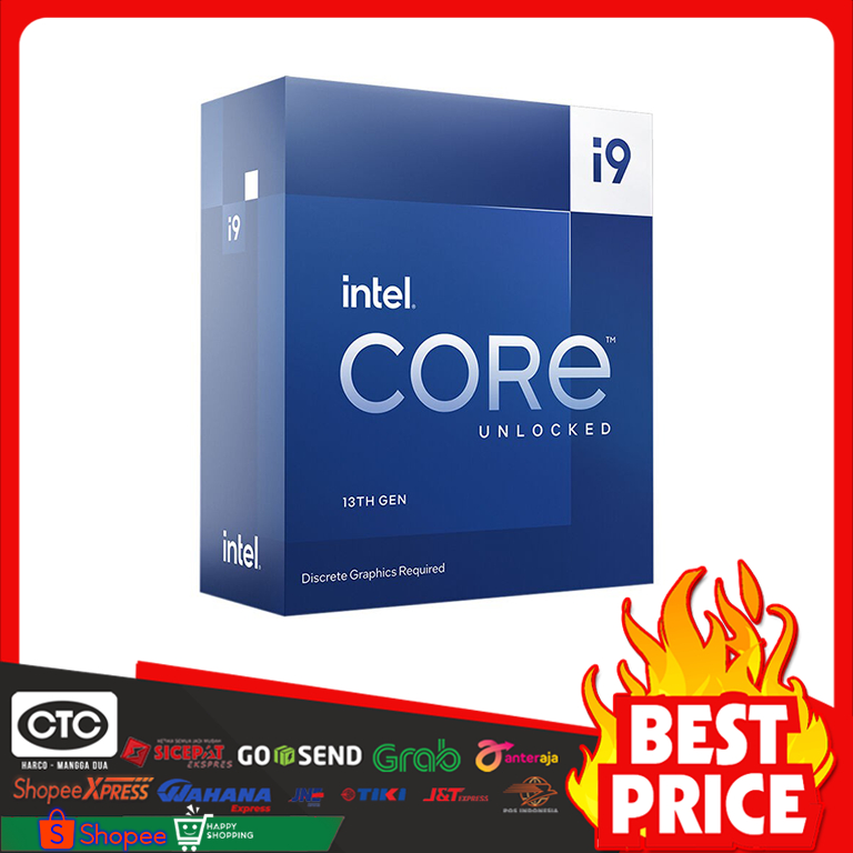Jual Processor Intel Core i9-13900KF Box Raptor Lake Socket LGA 1700 ...
