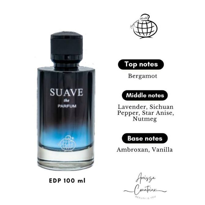Jual Parfum Fragrance World Suave the Parfum EDP 100ml for Men | Shopee ...