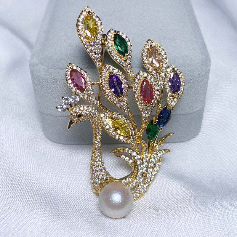 Jual Bros Burung Merak Rhodium mutiara Air Laut Asli Lombok ...