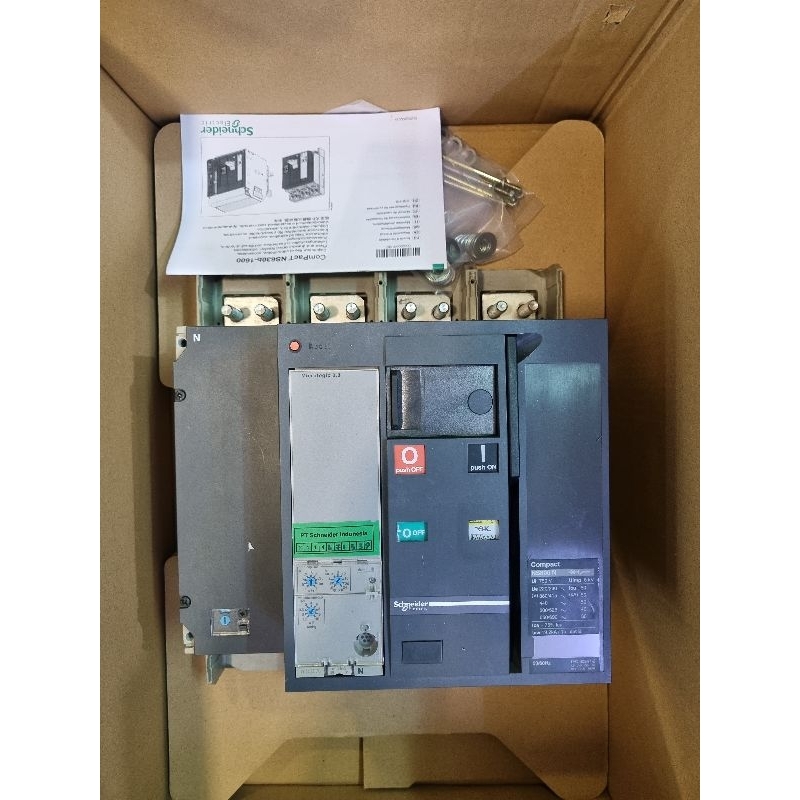 Jual MCCB SCHNEIDER NS1000N 4P 1000A MOTORISED UVT AUXILIARY | Shopee Indonesia