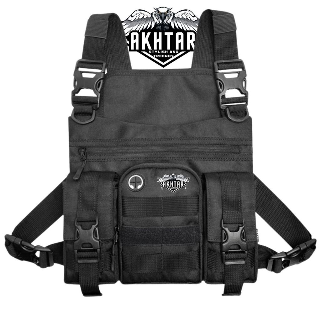 Jual tas dada pria tactical rompi polisi chest bag akhtar | Shopee ...