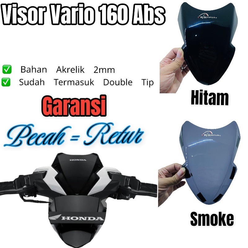 Jual Visor Vario 150 125 New 2018 / Visor Vario 125 150 New Keyless ...