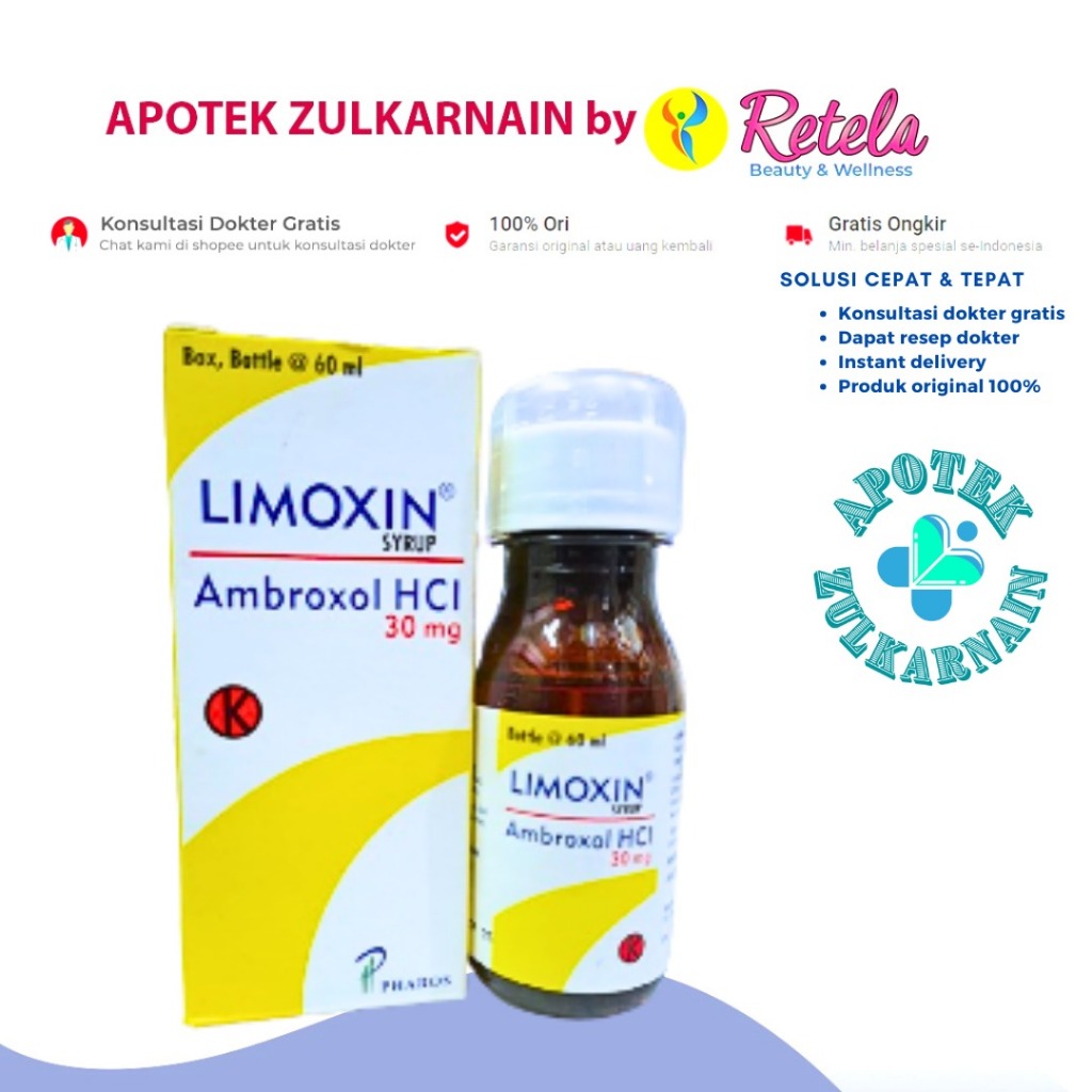Jual Limoxin 30Mg/5Ml Syrup 60Ml | Shopee Indonesia
