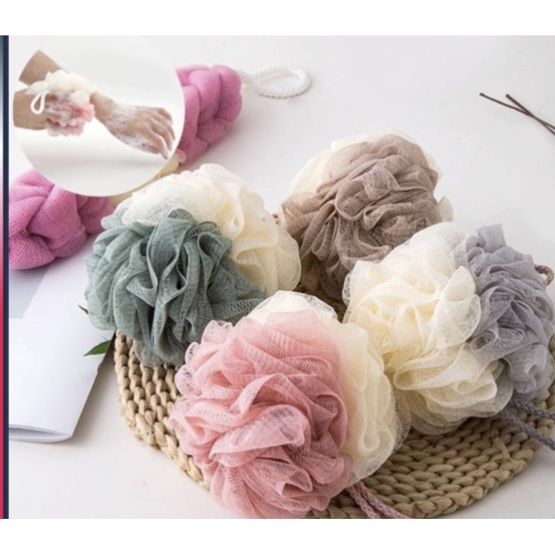 Jual SPONS MANDI 30 gr BATH SPONGE RAINBOW SPONGE MANDI Premium ...