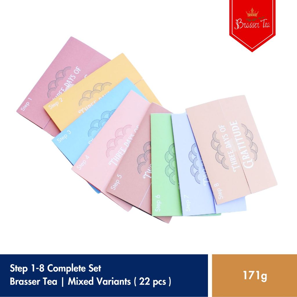 Jual Step 1-8 Complete Set | Brasser Tea Mixed Variants 22pcs (171g) | Shopee Indonesia