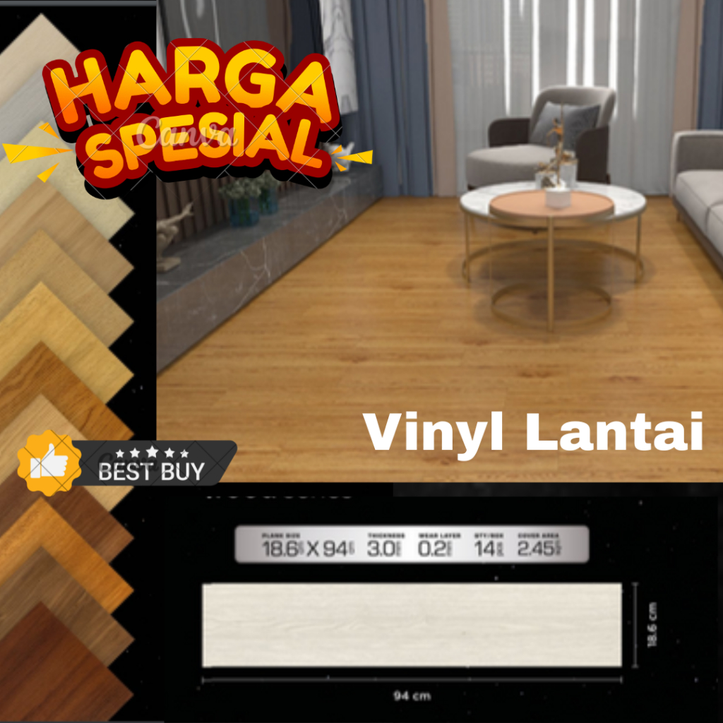 Jual Lantai Vinyl Marvel - Lantai Kayu - Vinyl Flooring - Lantai Vinyl ...