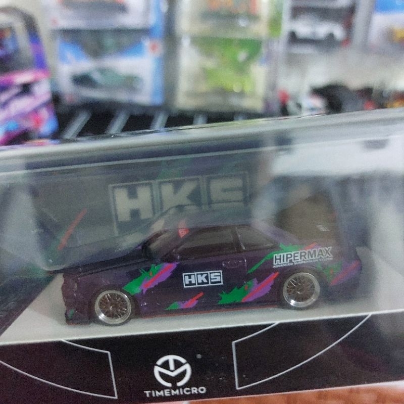 Jual Time Micro Nissan Skyline GTR R34 Open Hood Purple HKS Livery ...