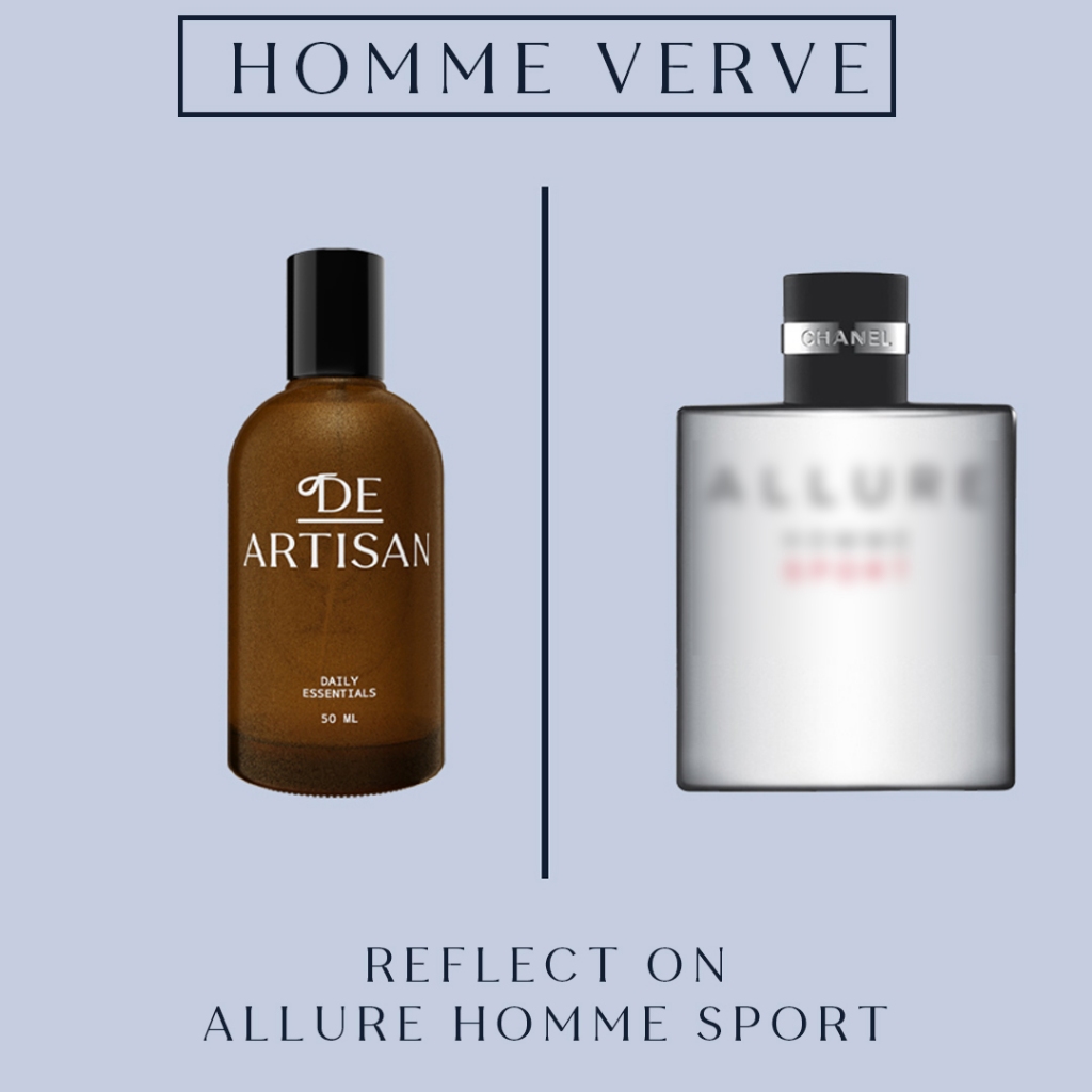 Jual Homme verve perfume by DE Artisan (50 ML & 30 ML) | Shopee Indonesia