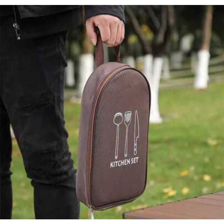 Jual Tas Penyimpanan Peralatan Masak / Makan untuk Camping, Piknik ...