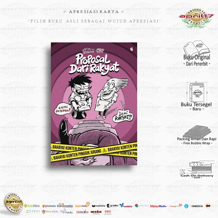 Jual KOMIK SI JUKI X MICE CARTOON – PROPOSAL DARI RAKYAT - Penulis : Si ...