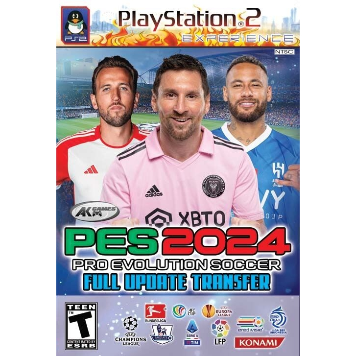 Jual KASET DVD GAME PS2: PES 2024 FULL UPDATE TRANSFER | Shopee Indonesia