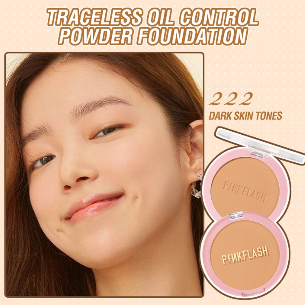 Jual FOCALLURE Oil-control Pressed Powder With Sponge Matte Bedak Padat ...